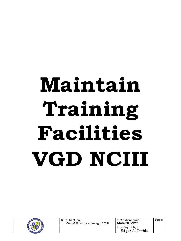Maintenance Procedures for Training Facilities | PDF | Power Supply ...
