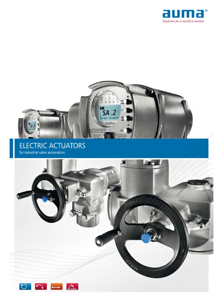 Brosur Auma Gen2 | PDF | Electrical Connector | Mains Electricity