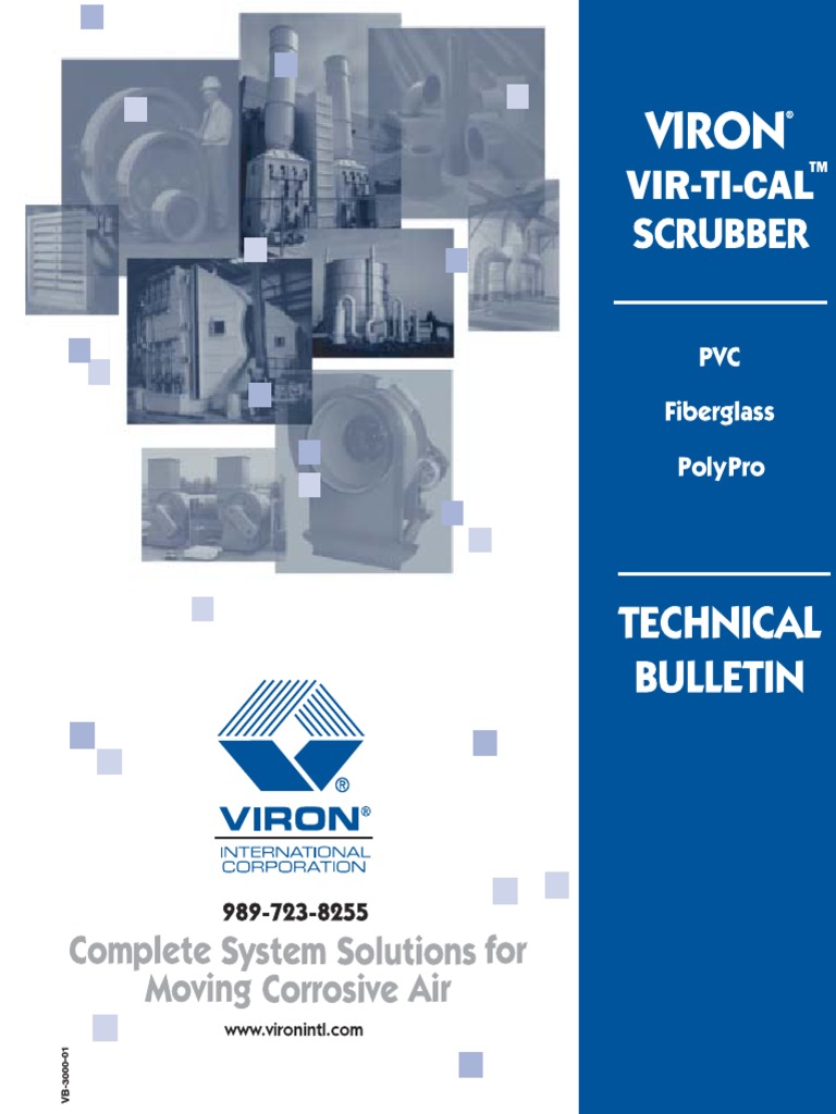 Viron Vvs Series Ver Ti Cal Scrubber | PDF | Pump | Legal Liability