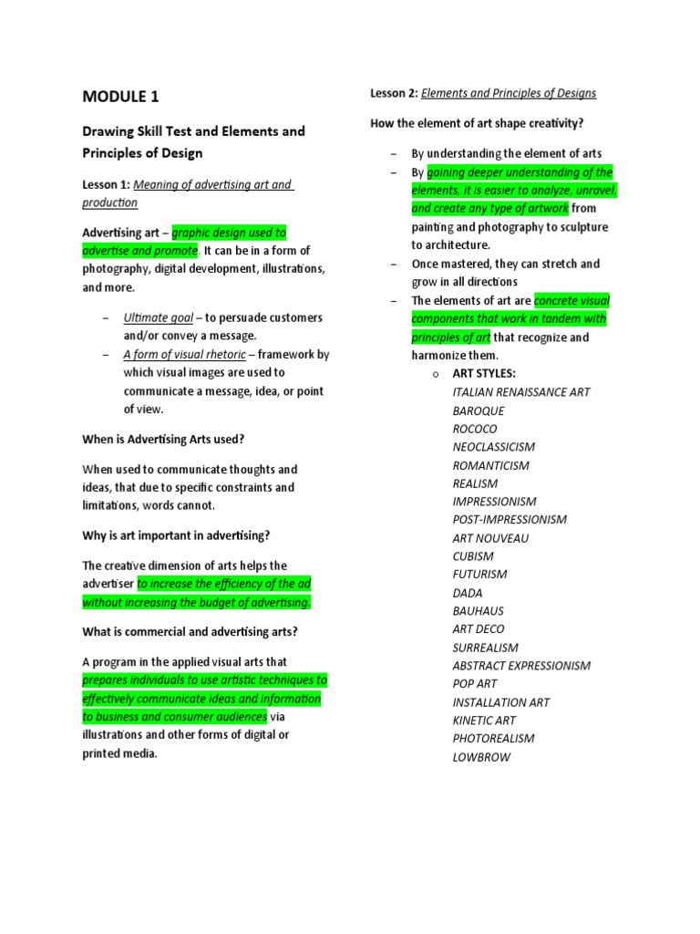 Elements and Principles of Design: Understanding How Shape, Color, Line and Other Visual ...