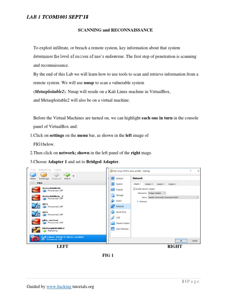 Kali Linux Nmap and OpenVAS Lab Guide | PDF | World Wide Web | Internet ...