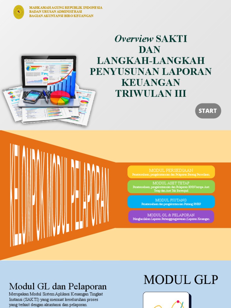 Panduan Penyusunan Laporan Keuangan SAKTI | PDF