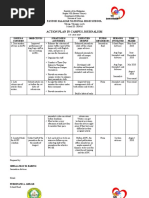 Action Plan and Journalism Training Matrix | PDF | Journalism | News