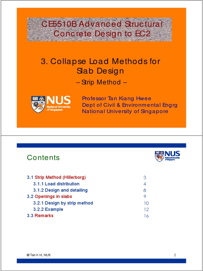 3-Strip Method For Slab Design (1604) | PDF | Building Technology ...