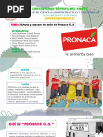HISTORIA de Pronaca | PDF | Innovación | Crecimiento económico