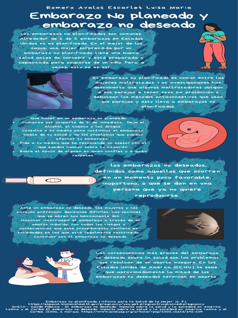 Embarazo No Planeado y Embarazo No Deseado. | PDF | Embarazo no deseado | El embarazo