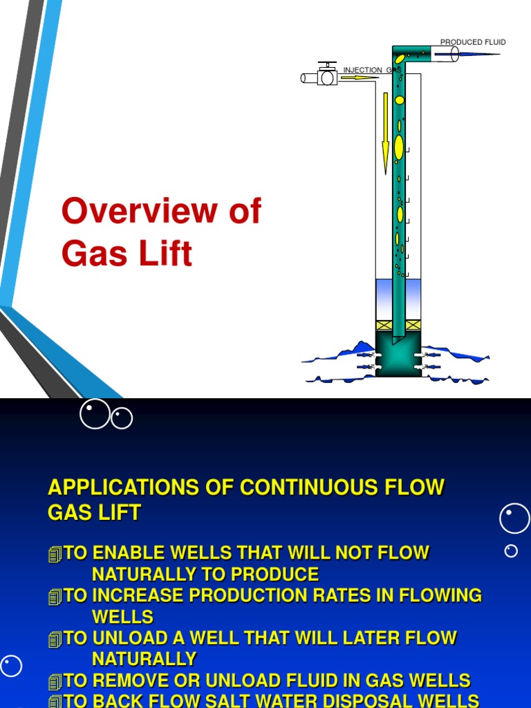 Gas Lift Technology Overview | PDF | Valve | Pressure