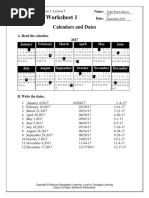 60 Day IEP Calendar | PDF | Art