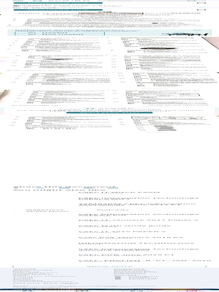 Csec It P1 2021 PDF | Download Free PDF | Scribd | Computing