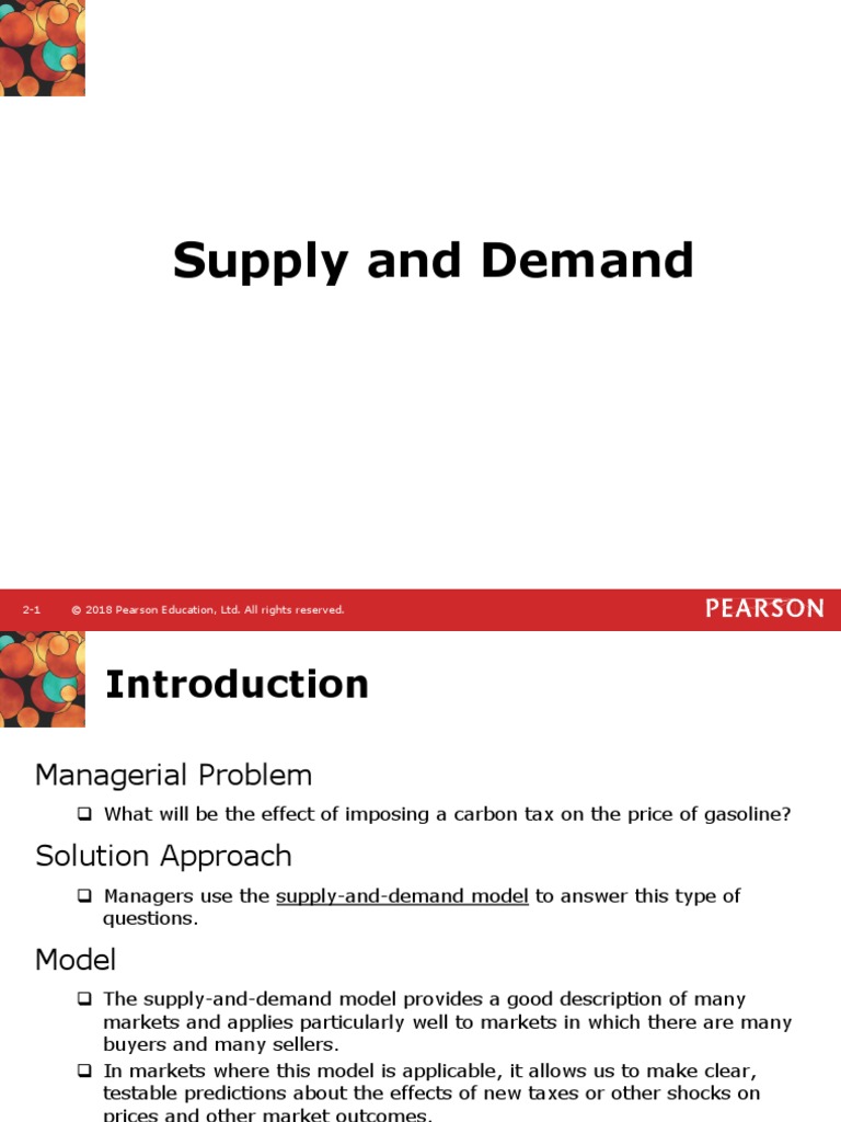 2 Supply Demand And Elasticity Pdf Supply Economics Price