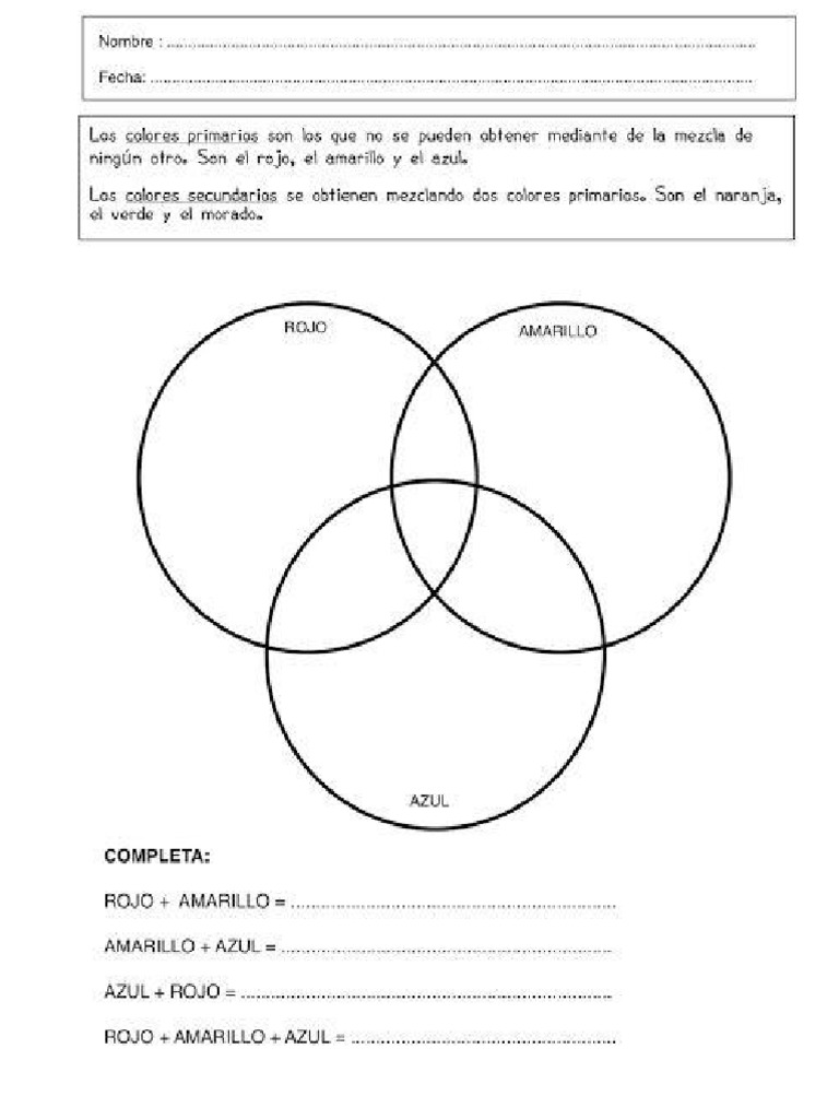 Colores Primarios | PDF