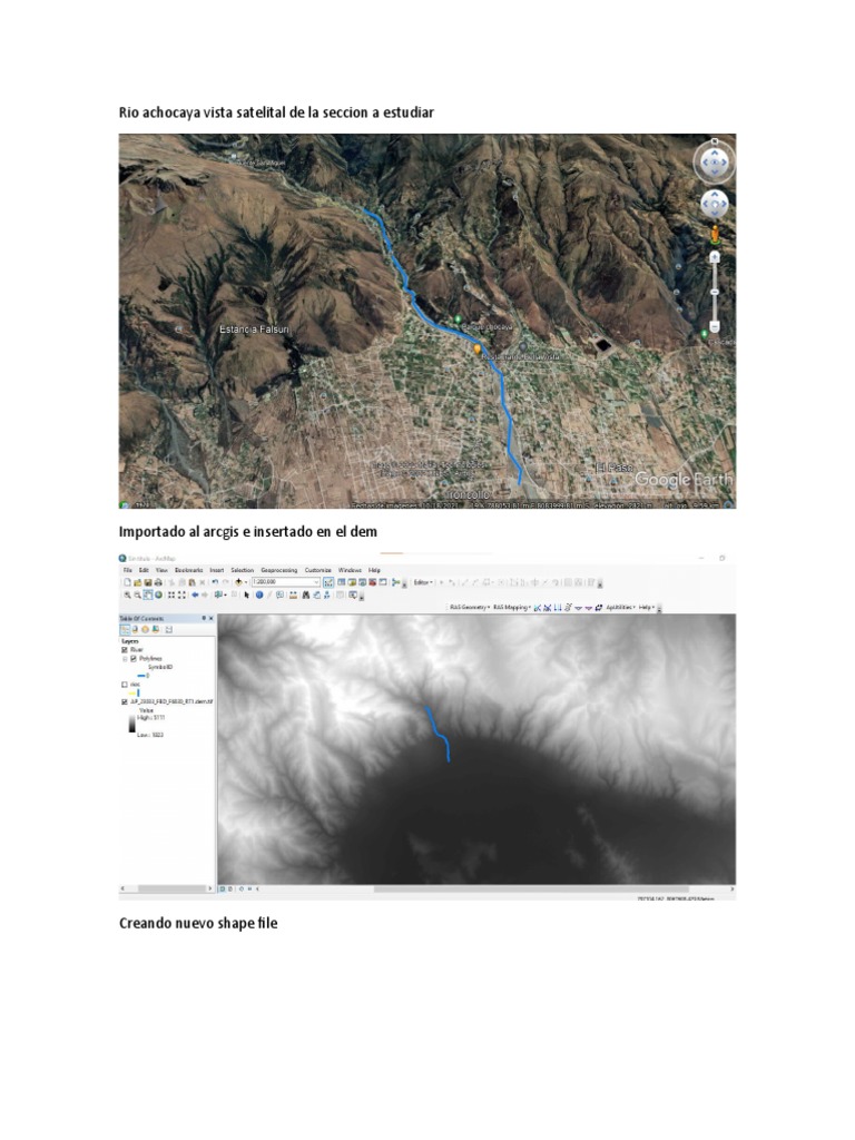 Informe Hec Geo Ras y Hec Ras | PDF | Métodos y materiales de enseñanza