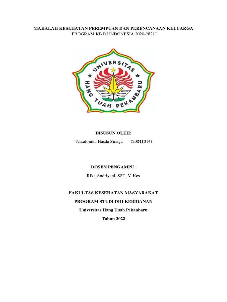 Program KB Indonesia 2020-2021 | PDF