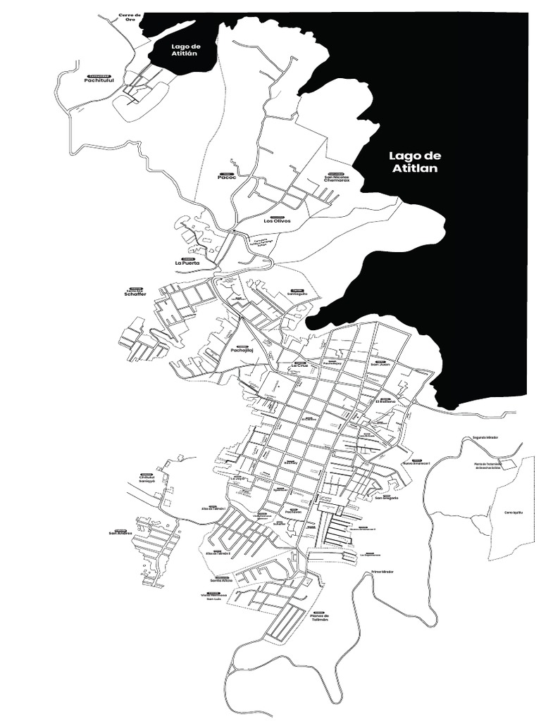 Mapa de La Cabecera Municipal | PDF