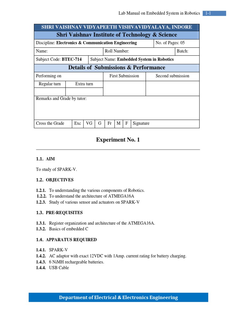 Spark V Exp | Download Free PDF | Embedded System | Robotics