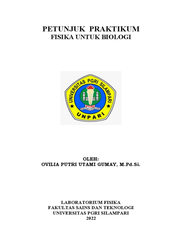 Penuntun Prak - Fisika Untuk Biologi - 22 | PDF