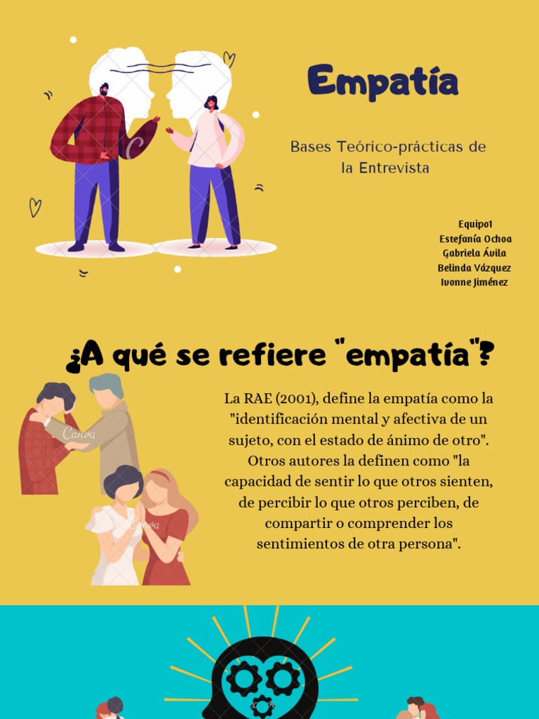 Presentación Empatía | PDF | Empatía | Las emociones