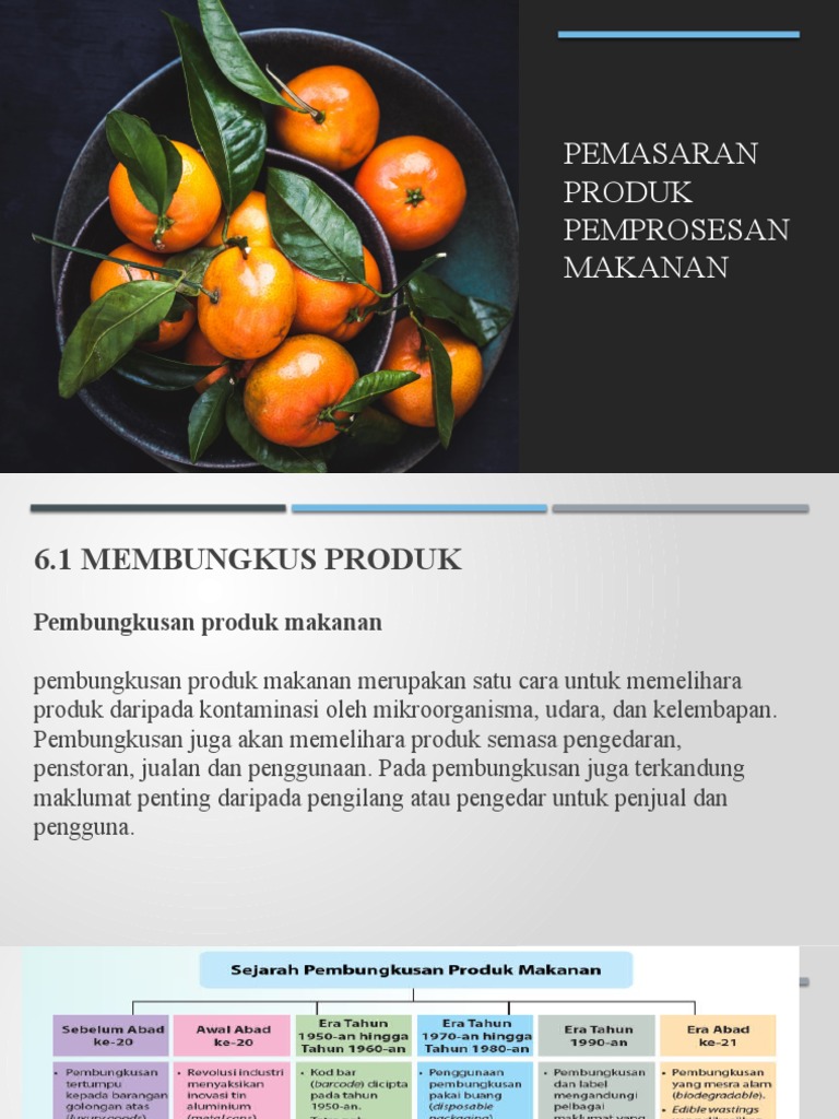 Pembungkusan Makanan | PDF