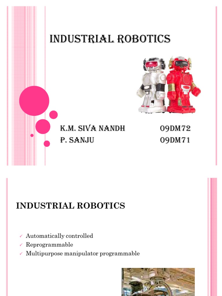 Industrial Robotics | PDF | Robot | Robotics