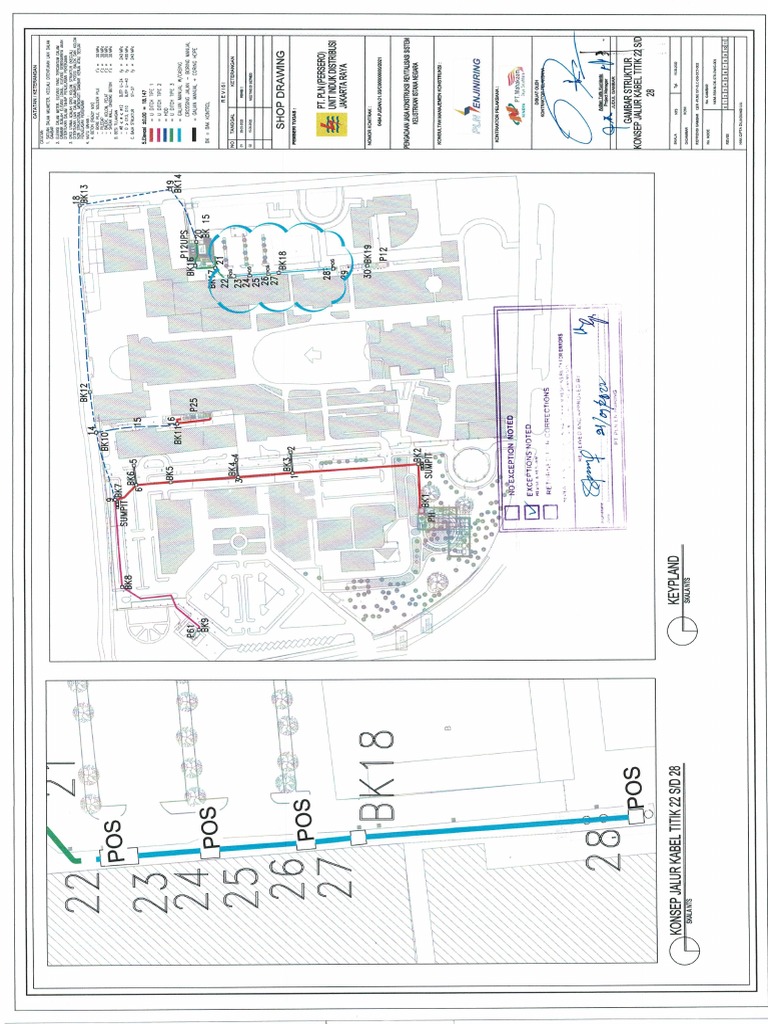 037-Sd-Str-Kso - NK-MHK-08-2022 - Jalur Kabel Titik 222 S.D 28, Detail ...