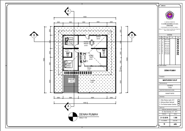 10.REVISI DENA RUMAH-denah | PDF
