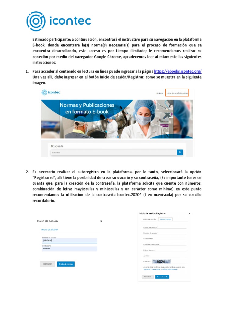 Instructivo Ebook V3 | PDF | Contraseña | Software de la aplicacion