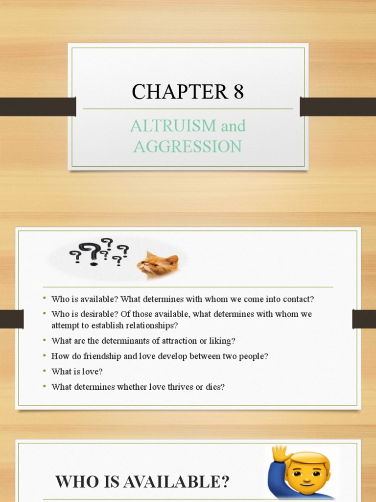 Chapter 9 - Interpersonal Attraction and Relationship | PDF | Romance ...