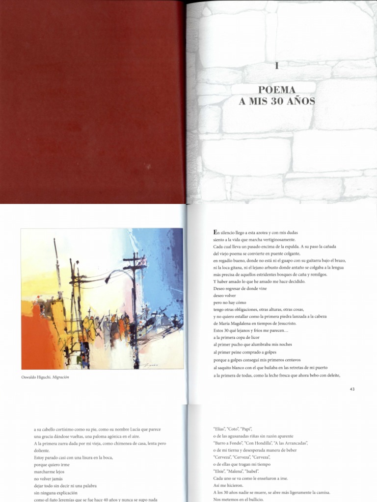 Mario Luna - Poema A Mis 30 Años | PDF