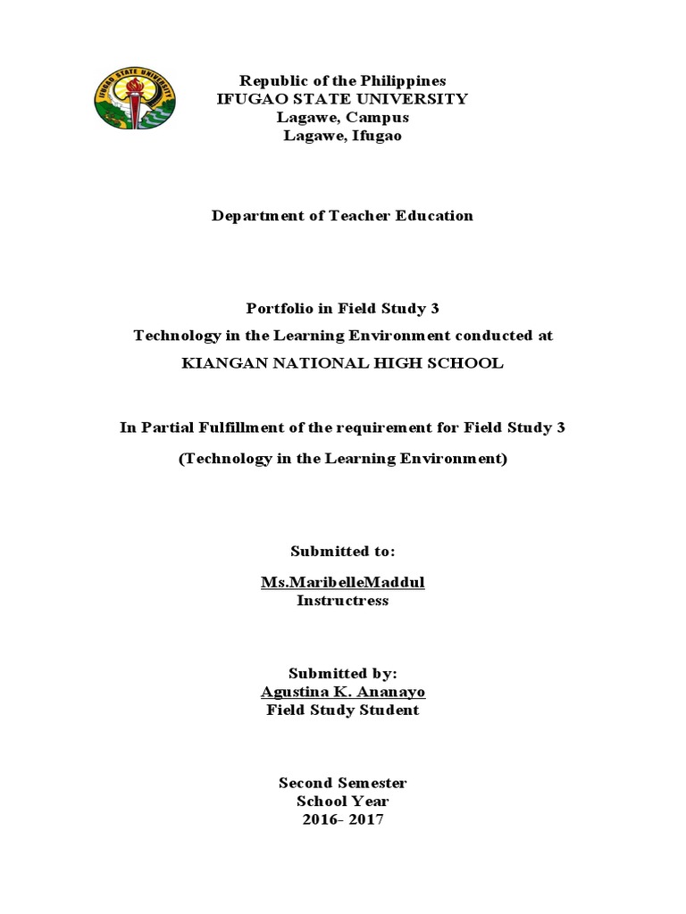 FS 3 | PDF | Teaching Method | Teachers