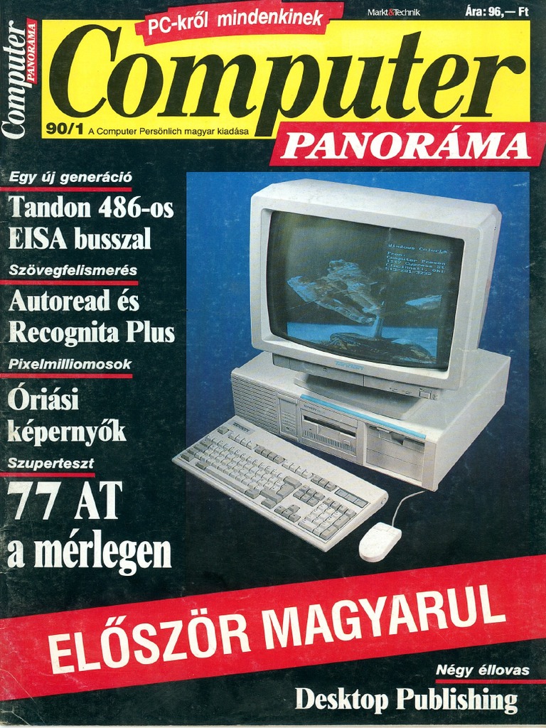 Computer Panoráma 1990-01 | PDF