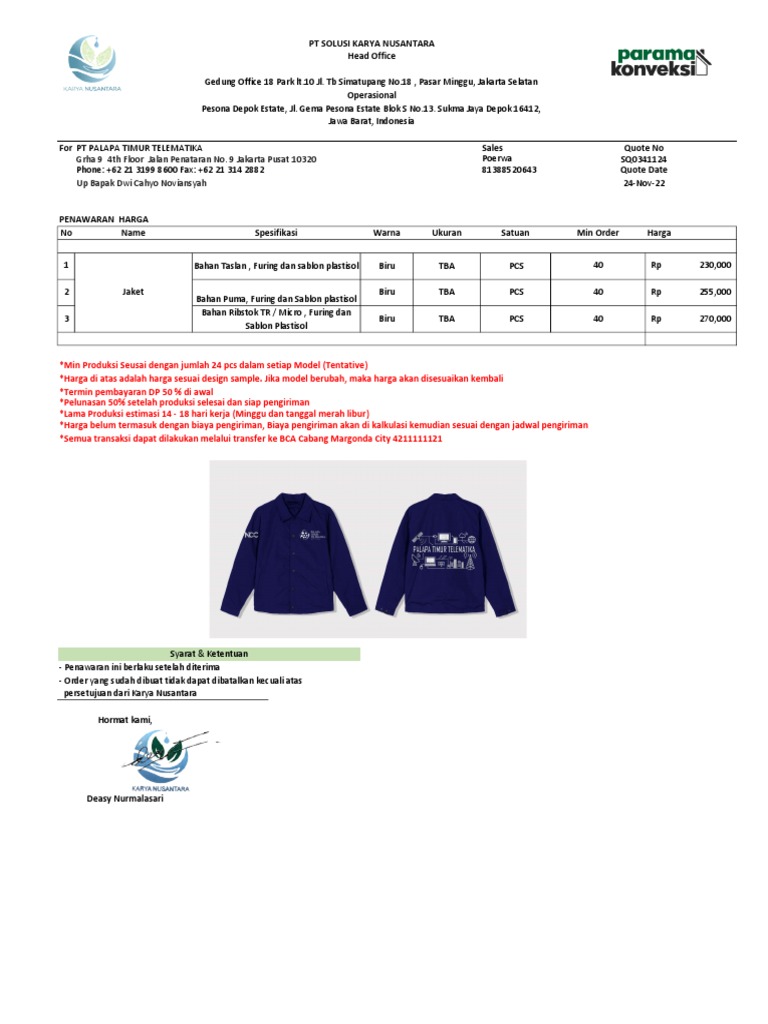 SQ Palapa Timur Telematika | PDF