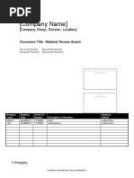 Material Return Note Format | PDF