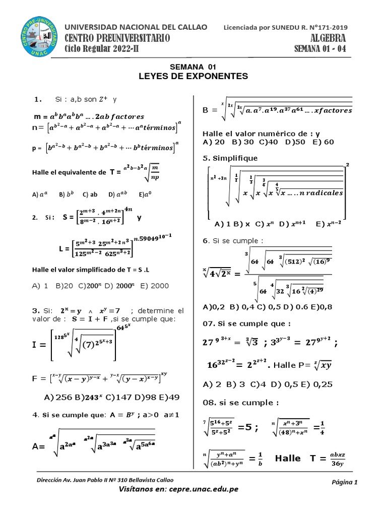 Algebra Primer Mes | PDF | Aritmética | Álgebra abstracta