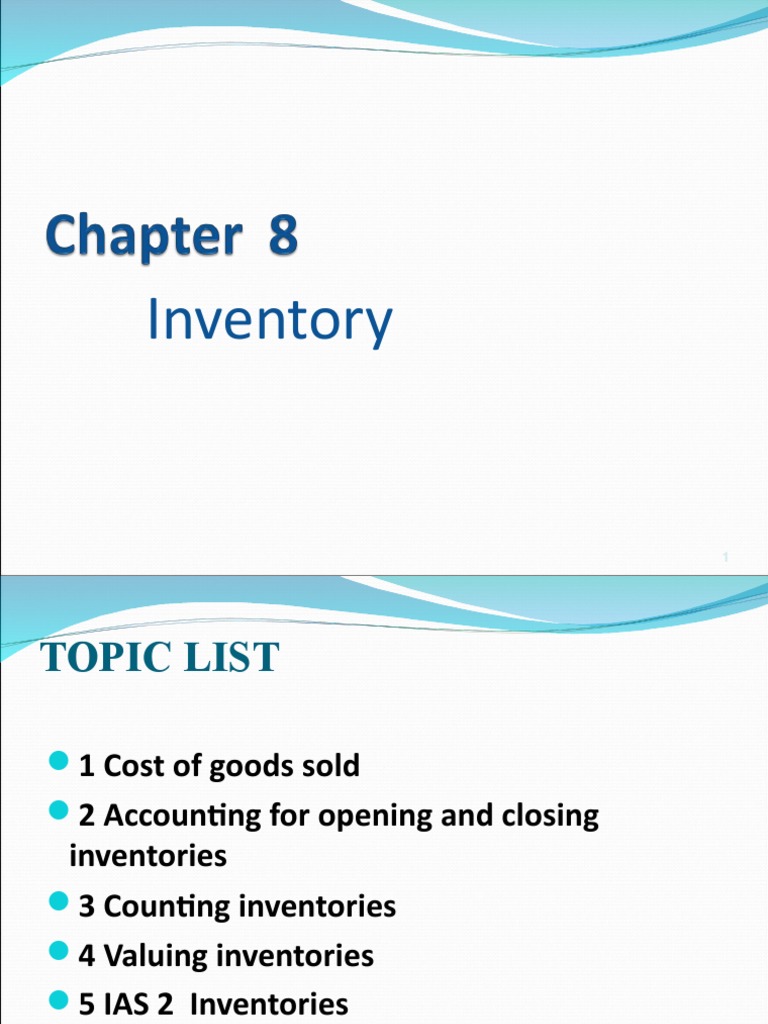 6 Chapter7-2 Inventory | PDF | Inventory | Debits And Credits