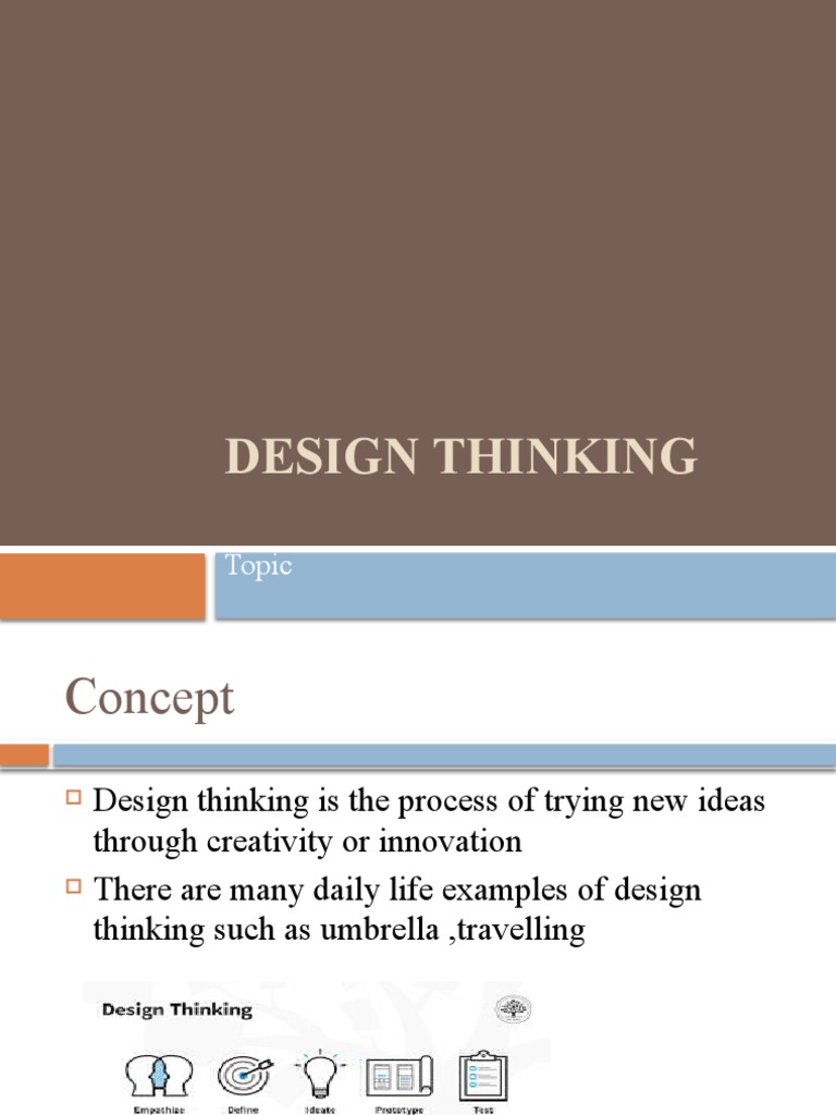 Design Thinking Mini Project | PDF