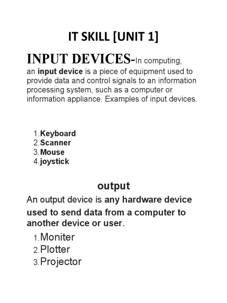 Unit 1 With Storage | PDF