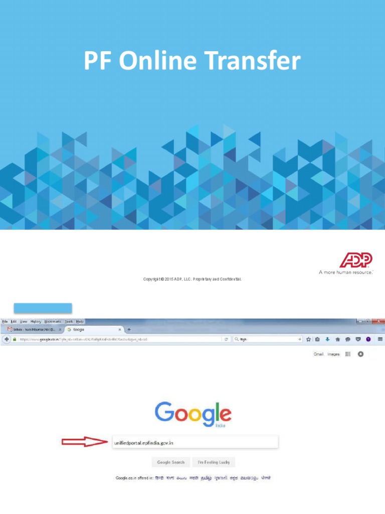 PFOnline Transfer Process | PDF | Finance & Money Management | Law
