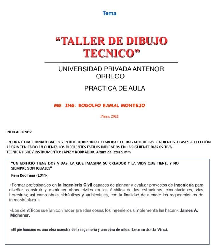 Practica de Aula Rotulacion de Letras y Numeros | PDF