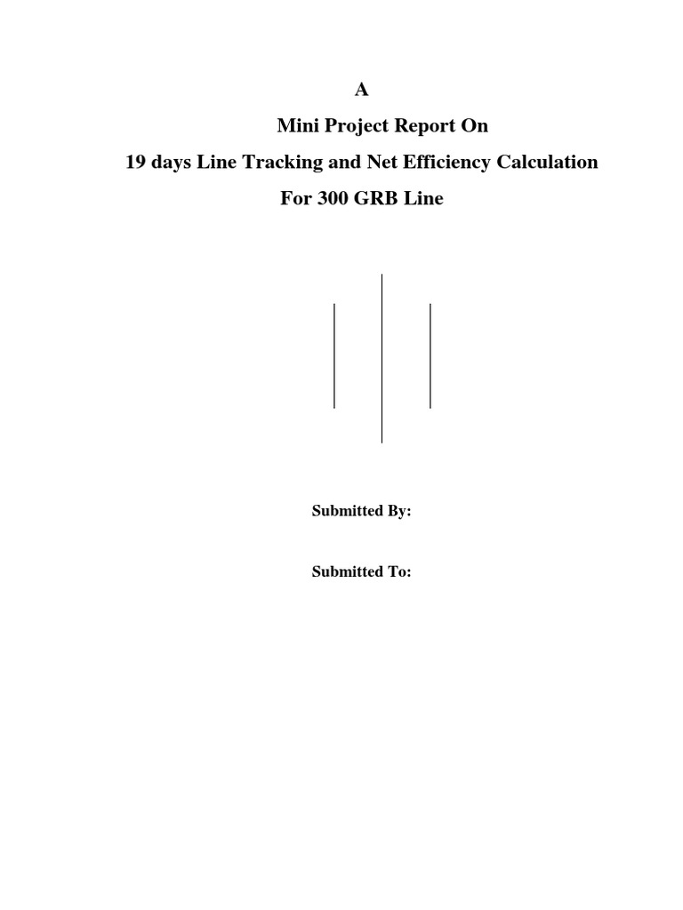 Line Tracking and Net Efficiency Calculation | PDF | Belt (Mechanical ...