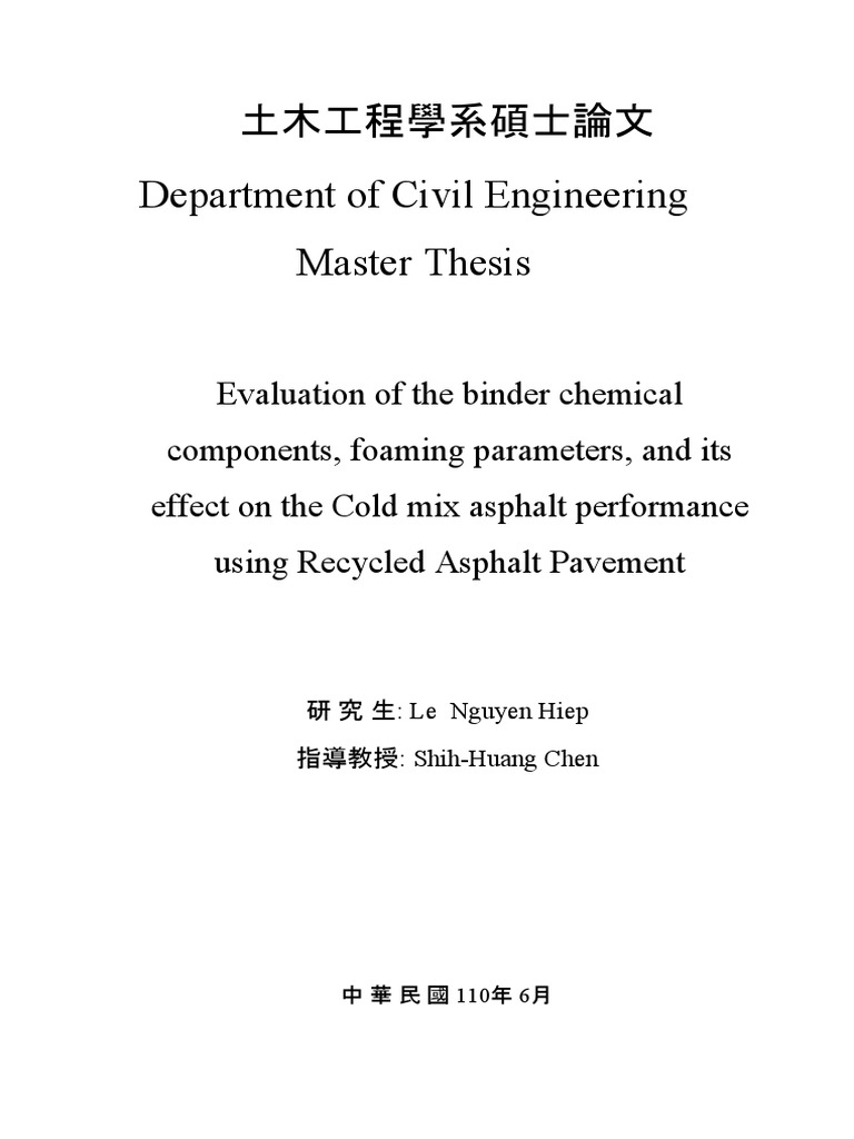 Cold Mix Asphalt Performance Evaluation | PDF | Asphalt | Solubility