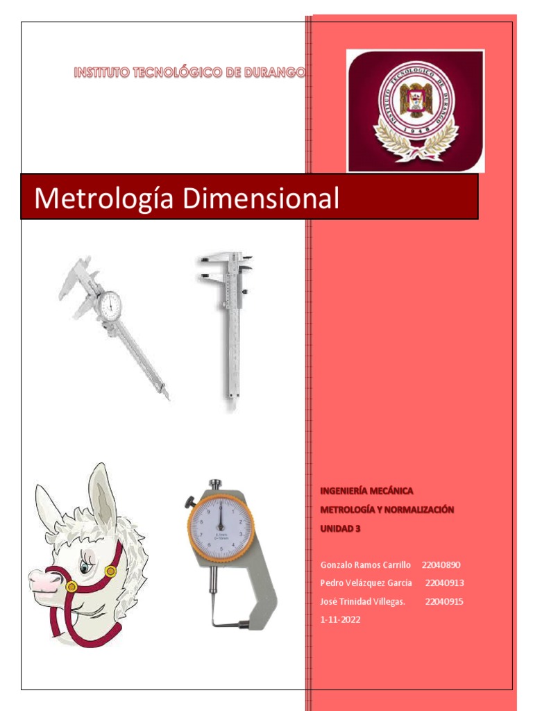 Dibujo Metrologia | PDF