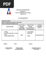 Gip Accomplishment Report Form | PDF
