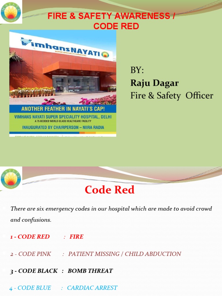 Code Red Training Nayati Raju Dagar | PDF | Firefighting | Fires