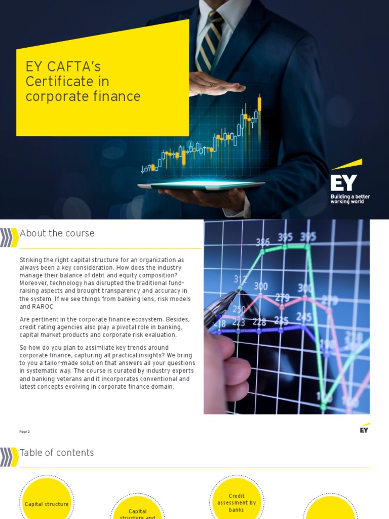 Ey Certificate in Corporate Finance | PDF | Capital Structure | Banks