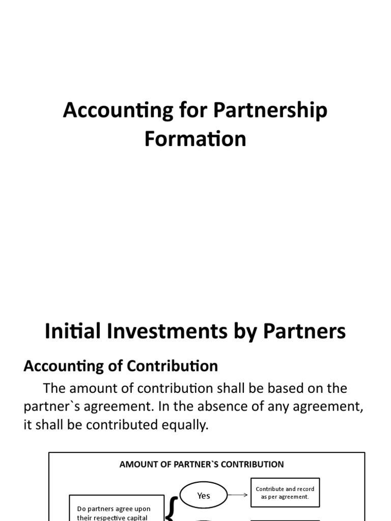 Accounting for the Conversion of a Sole Proprietorship into a ...