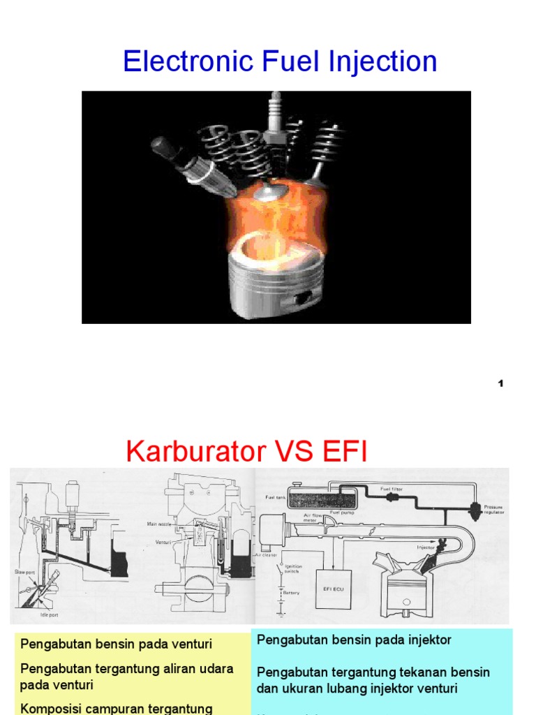 Electronic Fuel Injection | PDF