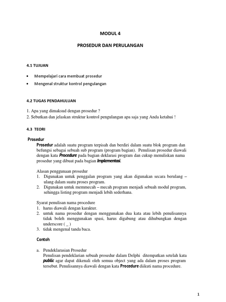 Modul 4 Desktop 1 | PDF