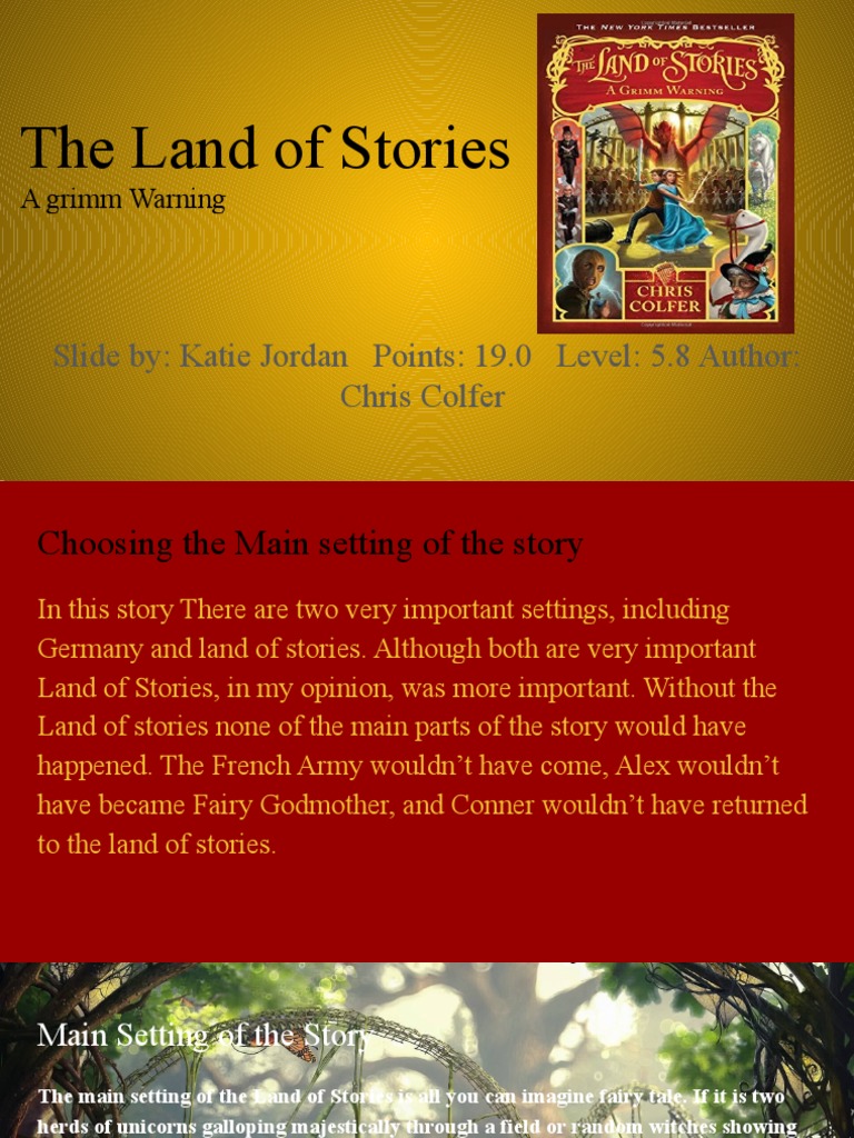 Katie The Land of Stories A Grimm Warning | PDF | General Fiction