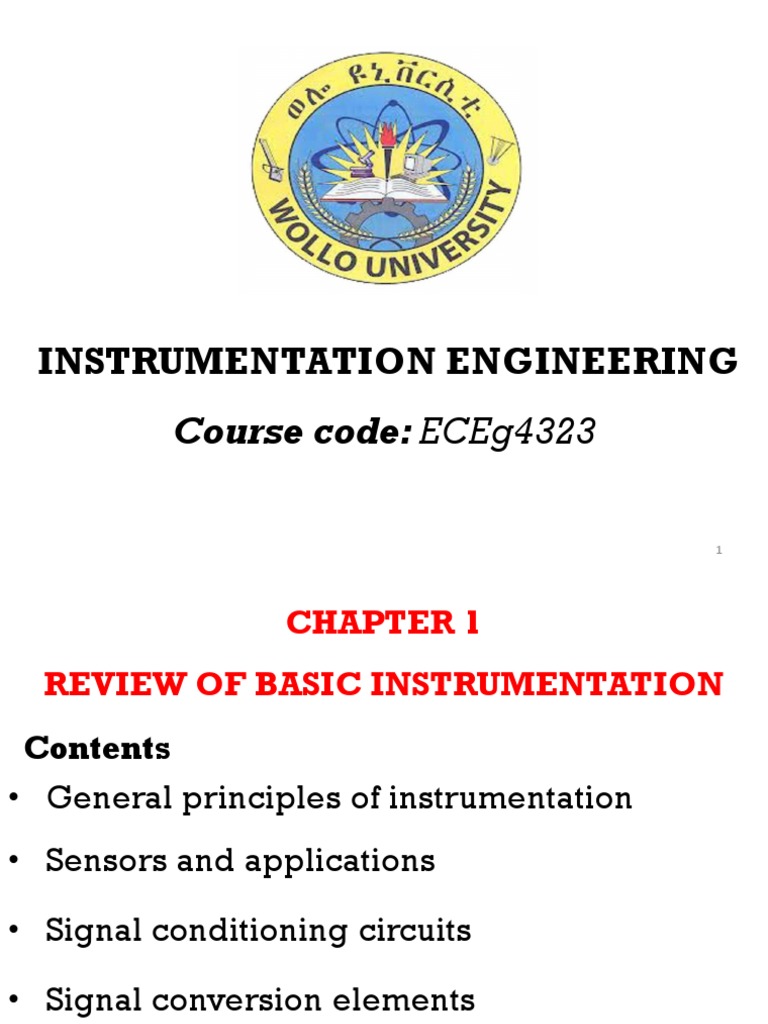 Chapter 1 | PDF | Accuracy And Precision | Instrumentation Chapter 1 | PDF | Accuracy And Precision | Instrumentation