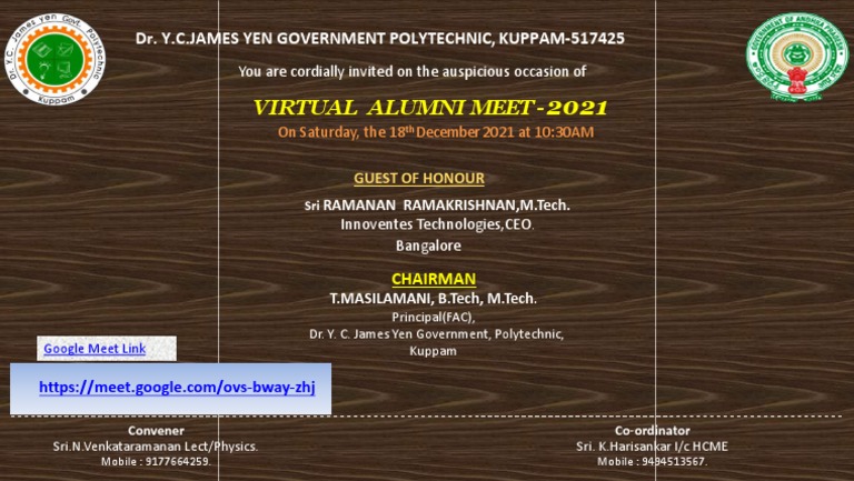 Alumni Invitation-21 | PDF